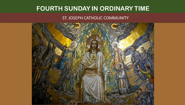 Online Mass | St. Joseph Catholic Community | New Hope / Plymouth, MN